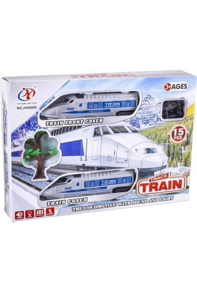 Tigoes Hızlı Tren ve Lokomotifi Tren Seti Sesli ve Işıklı 15 Parça Tigoes Hızlı Tren ve Lokomotifi Tren Seti Sesli ve Işıklı 15 Parça