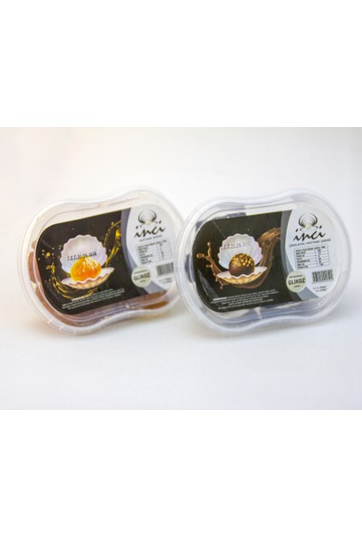 İnci 250 gr Sade Kestane Şekeri + 250 gr Çikolatalı Kestane Şekeri - Glikoz Içermez