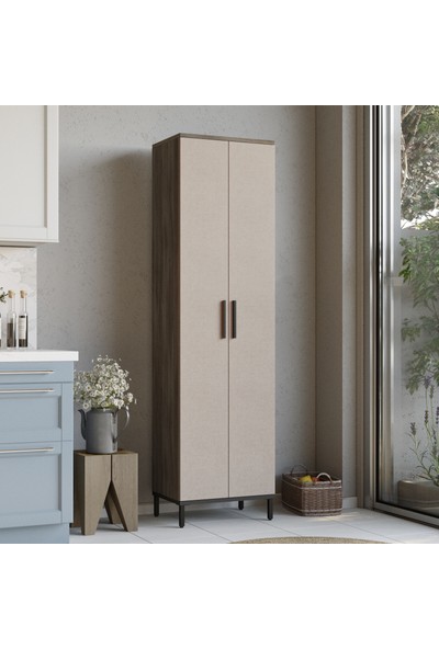 Yurudesign Vogue Çok Amaçlı Dolap Banyo,mutfak,ofis,kiler Metal Ayaklı Ve4-Cv