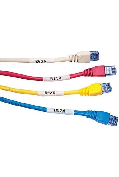 Yeka Kablo Işaretleme Etiketi Yapışkanlı 20 Adet