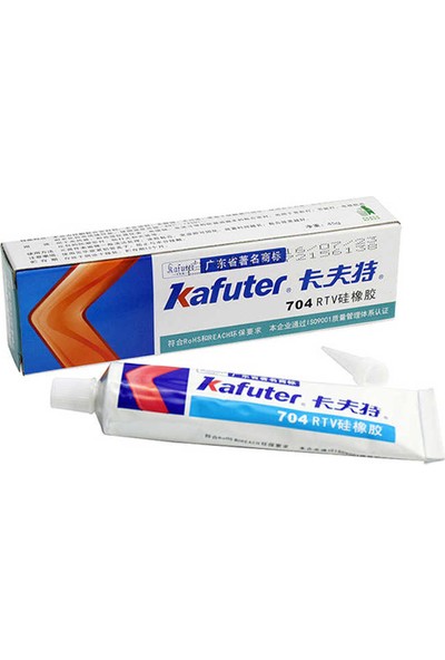 Kafuter K-704 Elektronik Bileşenler Için Silikon Yapıştırıcı