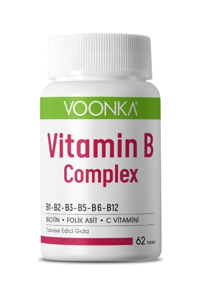 Voonka Vitamin B Complex 62 Tablet Voonka Vitamin B Complex 62 Tablet