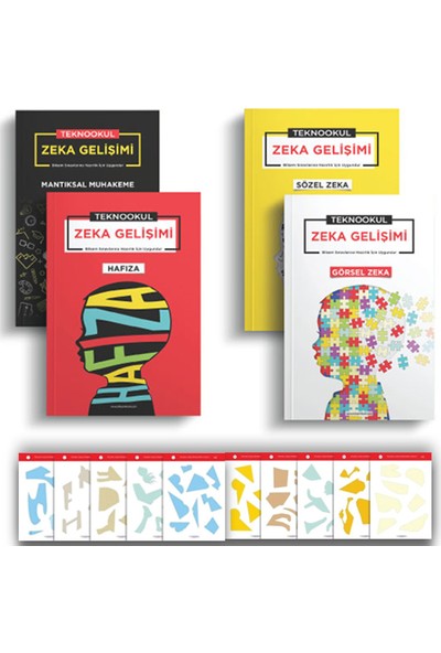 Teknookul 1. Sınıf Bilsem Hazırlık Mülakat Seti (4 Kitap-10 Puzzle) Teknookul 1. Sınıf Bilsem Hazırlık Mülakat Seti (4 Kitap-10 Puzzle)