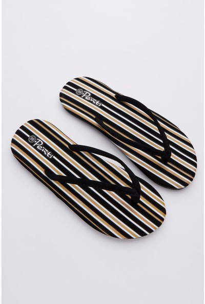 Penti Çok Renkli Lagos Suet Terlik