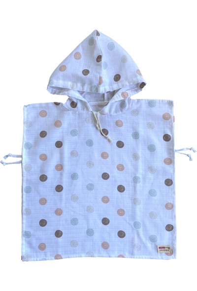 Mutlu Gün Marketi Müslin Panço 1-3 Yaş Rüzgar Figürlü Mutlu Gün Marketi Müslin Panço 1-3 Yaş Rüzgar Figürlü