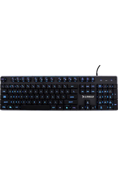 MF Product Strike 0630 Kablolu LED Işıklı Mekanik Hisli Gaming Klavye Siyah MF Product Strike 0630 Kablolu LED Işıklı Mekanik Hisli Gaming Klavye Siyah