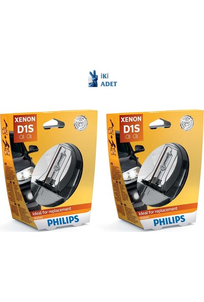Philips D1S Standart Xenon Ampul (2 Adet) 85415 Vıs1 Ean 8727900364897 (Zenon,hıd) Philips D1S Standart Xenon Ampul (2 Adet) 85415 Vıs1 Ean 8727900364897 (Zenon,hıd)