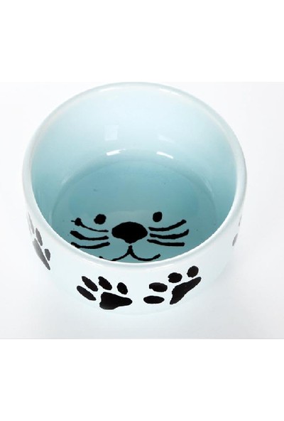 GND Pet Seramik Kedi Mama Kabı 250 ml Mavi GND Pet Seramik Kedi Mama Kabı 250 ml Mavi