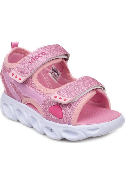 Vicco 332.P21Y189 Roy Patik Phylon Işıklı Kız Çocuk Sandalet Vicco 332.P21Y189 Roy Patik Phylon Işıklı Kız Çocuk Sandalet