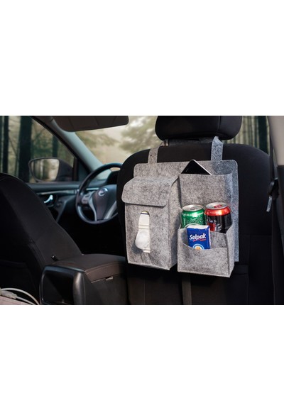 Ankaflex Araba Keçe Koltuk Arkası Araç Organizer