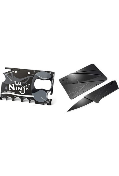 Turkish A2Z Kredi Kartı Şeklinde Bıçak ve Ninja Wallet 18 In 1 Credit Card Multi Tool Kit Turkish A2Z Kredi Kartı Şeklinde Bıçak ve Ninja Wallet 18 In 1 Credit Card Multi Tool Kit