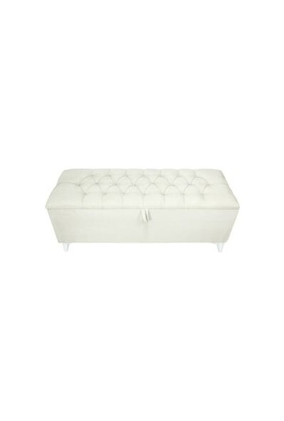 Alda Gelsin 90 cm Lüks Sandıklı Kapitone Puf Bench Ayakucu Koltuk Alda Gelsin 90 cm Lüks Sandıklı Kapitone Puf Bench Ayakucu Koltuk