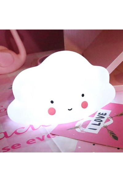 İtc Store Sevimli Bulut Şeklinde LED Dekoratif Gece Lambası Aydınlatması İtc Store Sevimli Bulut Şeklinde LED Dekoratif Gece Lambası Aydınlatması