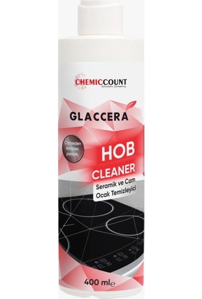 Chemiccount Glaccera Seramik & Cam Ocak Temizleme Kremi (400ML)