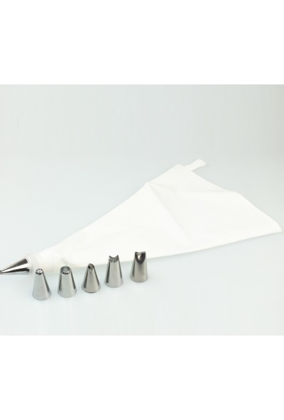 Yakut Krema Sıkma Torbası ve 9'lu Duy Seti Yakut Krema Sıkma Torbası ve 9'lu Duy Seti