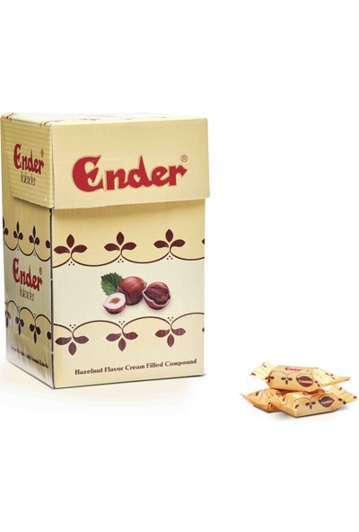 Ender Çikolata Ender Kalender Fındık Kremalı 1 kg Ender Çikolata Ender Kalender Fındık Kremalı 1 kg