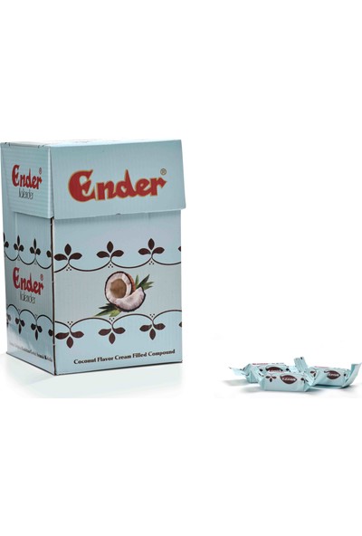 Ender Çikolata Ender Kalender Hindistan Cevizi Kremalı 1 kg Ender Çikolata Ender Kalender Hindistan Cevizi Kremalı 1 kg