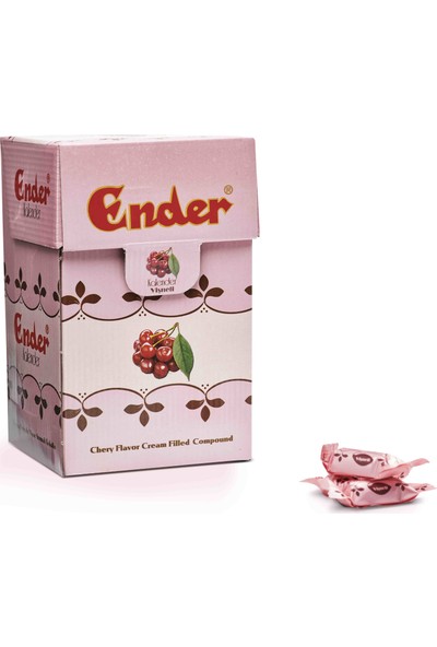 Ender Çikolata Ender Kalender Vişne Kremalı 1 kg Ender Çikolata Ender Kalender Vişne Kremalı 1 kg