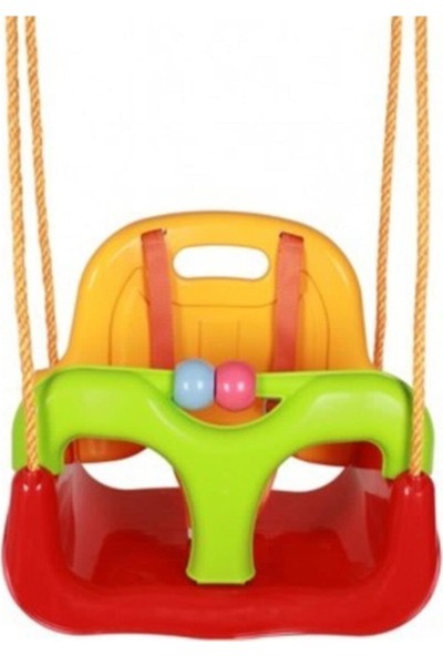 Saban Emniyet Kemerli Çocuk Salıncağı Kırmızı