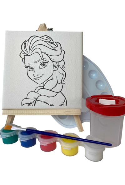 Mika House Çocuk Etkinlik Tuval Boyama Seti Mika House Çocuk Etkinlik Tuval Boyama Seti
