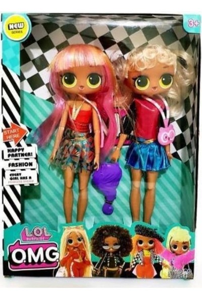 Omg 2 Li Lol Bebek Sonsuz Hareketli ve Aksesuarlı Omg 2 Li Lol Bebek Sonsuz Hareketli ve Aksesuarlı