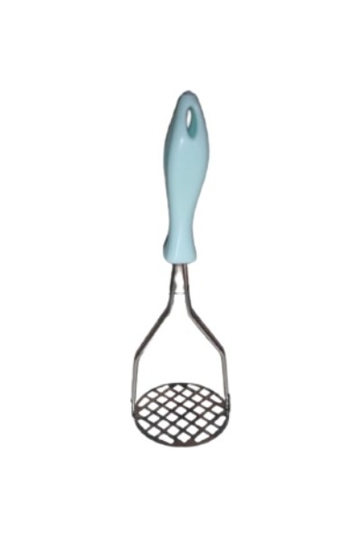 Nova Casa Saplı Metal Patates Ezici Açık Mavi Nova Casa Saplı Metal Patates Ezici Açık Mavi