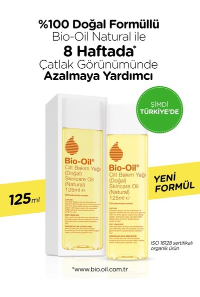 Bıo-Oıl Natural Cilt Bakım Yağı 125 ml