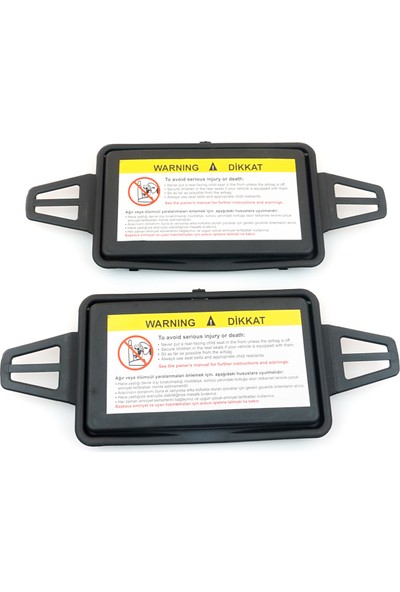 Bross Otomotiv BDP524 Mercedes W211 İçin Siyah Renk Güneşlik Ayna Kapağı Sağ ve Sol 2108102510