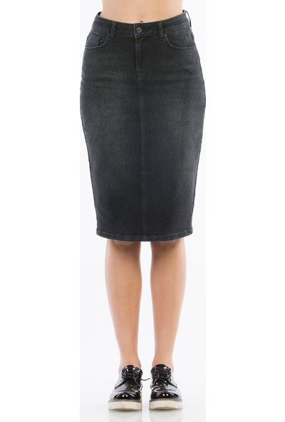Vigoss Kadın Denim Etek 50284-09026