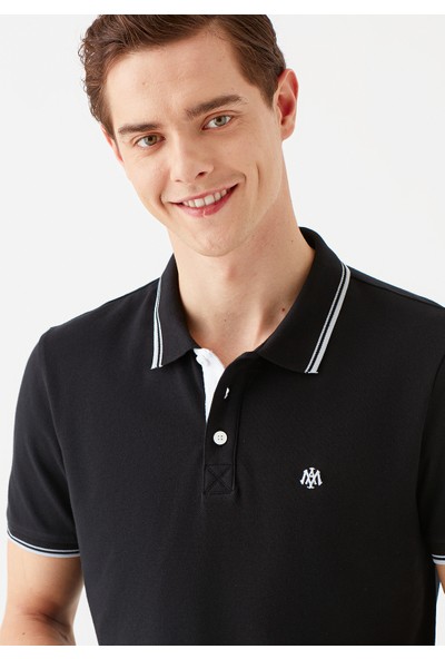 Mavi Erkek Siyah Polo Tişört 064164-900