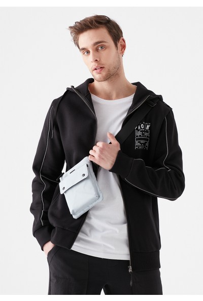 Mavi Erkek Gri Mini Çapraz Çanta 092464-33202 Mavi Erkek Gri Mini Çapraz Çanta 092464-33202