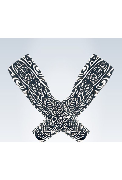 Bp Tattoo Tribal Desenli Giyilebilir Dövme Çorap Tattoo 2'li Set Bp Tattoo Tribal Desenli Giyilebilir Dövme Çorap Tattoo 2'li Set