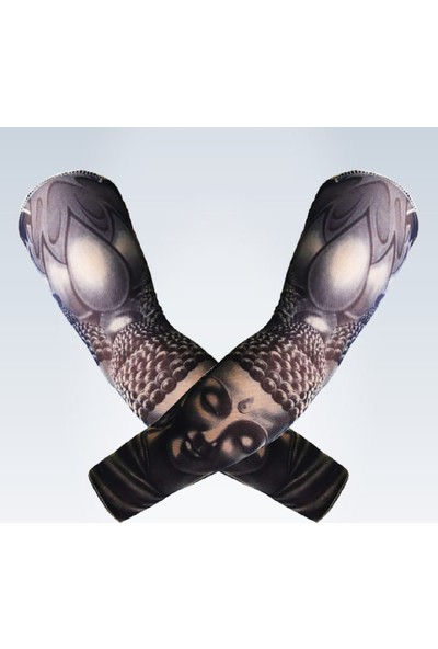 Bp Tattoo Unisex Giyilebilir Kol Çorabı Dövme 2'li Set
