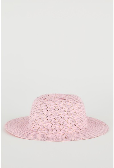 Defacto Kız Çocuk Hasır Şapka N4140A621SM