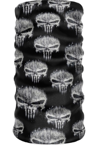 E-Taktik ® DeCollar Skull Punisher Boyunluk Bandana Balaclava E-Taktik ® DeCollar Skull Punisher Boyunluk Bandana Balaclava