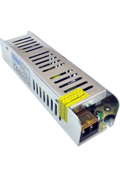 Yücel Slim LED Trafosu Iç Mekan 240 Watt 12V 20A Yücel Slim LED Trafosu Iç Mekan 240 Watt 12V 20A