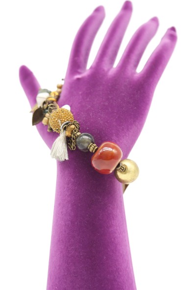 Yodalab Store Pirinç, Dogaltaşlı Otantik Bileklik