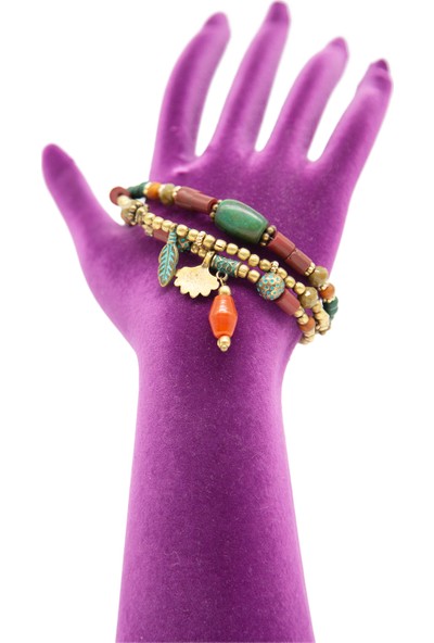 Yodalab Store Pirinç, Dogaltaşlı Otantik Bileklik Yodalab Store Pirinç, Dogaltaşlı Otantik Bileklik