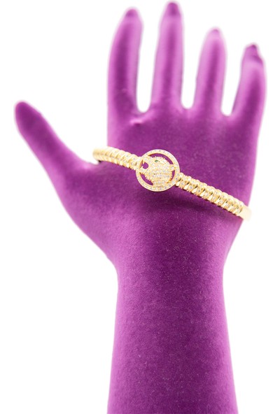 Yodalab Store Rodyum Kaplama Aslan Model (Gold) Bileklik Yodalab Store Rodyum Kaplama Aslan Model (Gold) Bileklik