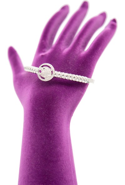 Yodalab Store Rodyum Kaplama Aslan Model (Gümüş) Bileklik Yodalab Store Rodyum Kaplama Aslan Model (Gümüş) Bileklik