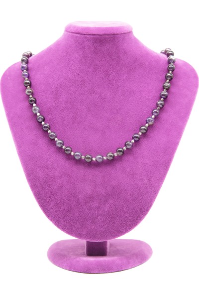 Yodalab Store Ametist Taşlı Kolye