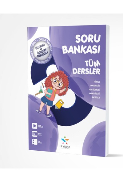 5 Yıldız 3. Sınıf Tüm Dersler Soru Bankası