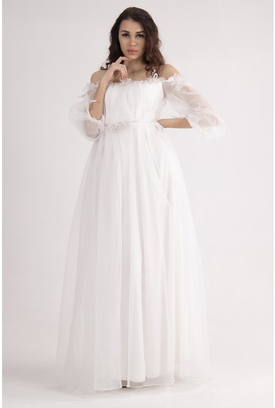 Belamore Kadın Ekru Abiye 9704814.147