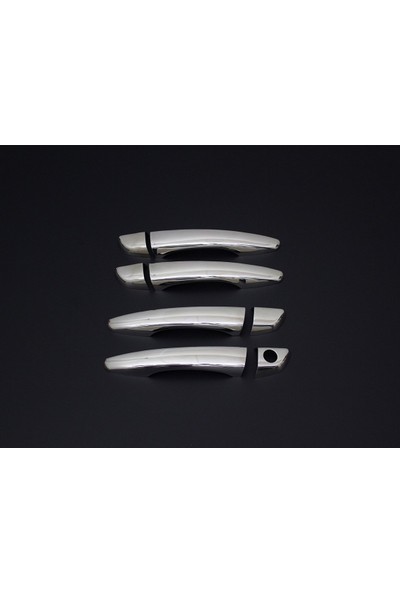 Omsa Peugeot Rifter Krom Kapı Kolu 4 Kapı 8 Parça 2019 ve Sonrası