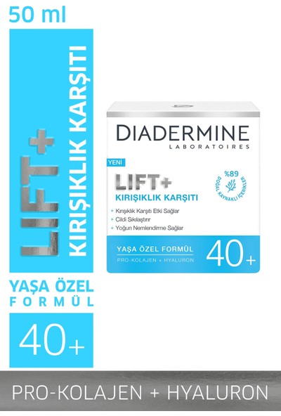 Diadermine Lift+ Kırışıklık Karşıtı 40+ Gündüz Kremi 50 ml