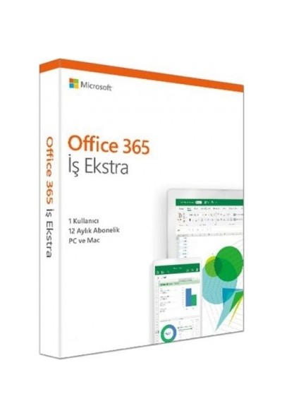 Microsoft Ms Offıce 365 Iş Ekstra Tr Kutu KLQ-00487 / KLQ-00437 Microsoft Ms Offıce 365 Iş Ekstra Tr Kutu KLQ-00487 / KLQ-00437