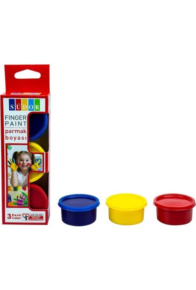 Südor Parmak Boyası Su Bazlı 30 ml 3 Renk SD821 Südor Parmak Boyası Su Bazlı 30 ml 3 Renk SD821