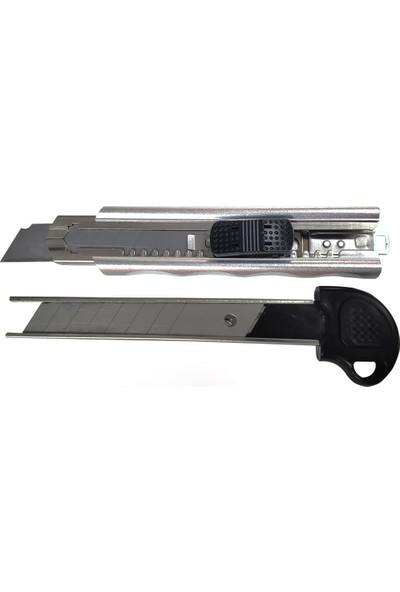 Gıant Alüminyum Maket Bıçağı Şarjör Sistemli + 5 Bıçak