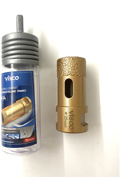 Visco Vakumlu Granit Mermer Delme Pancı 16MM Visco Vakumlu Granit Mermer Delme Pancı 16MM