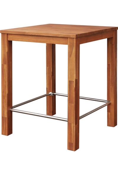 INTERBUILD REAL WOOD Interbuild Chicago Bar Masamasif Akasya AHŞAP(75X75X95)CM Iç Mekan/ Dış Mekan Bar Masası, Balkon,bahçe,teras,veranda Masası Renk; Altın Teak INTERBUILD REAL WOOD Interbuild Chicago Bar Masamasif Akasya AHŞAP(75X75X95)CM Iç Mekan/ Dış Mekan Bar Masası, Balkon,bahçe,teras,veranda Masası Renk; Altın Teak